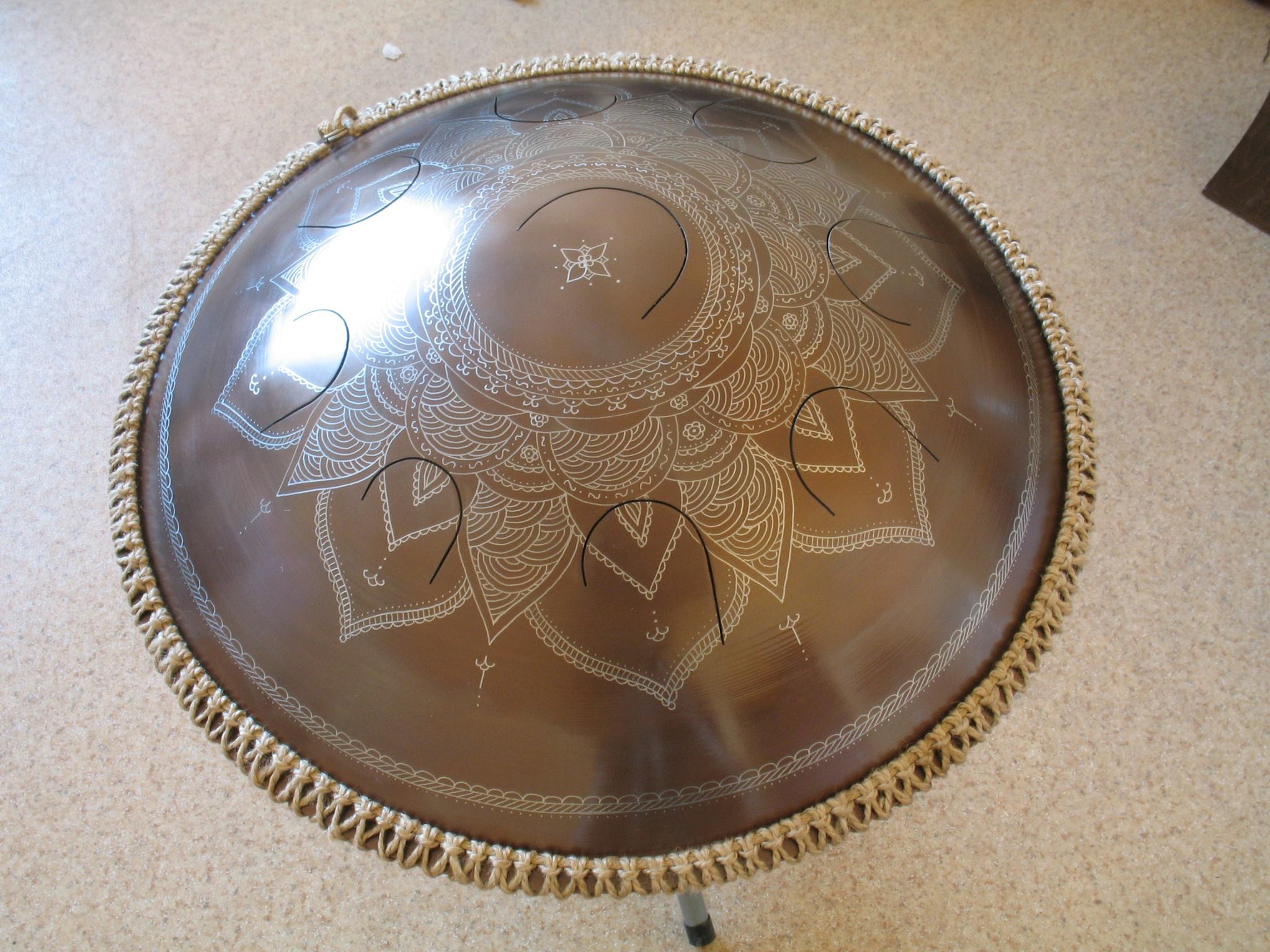 Ice Flower - Overtone tongue drum design